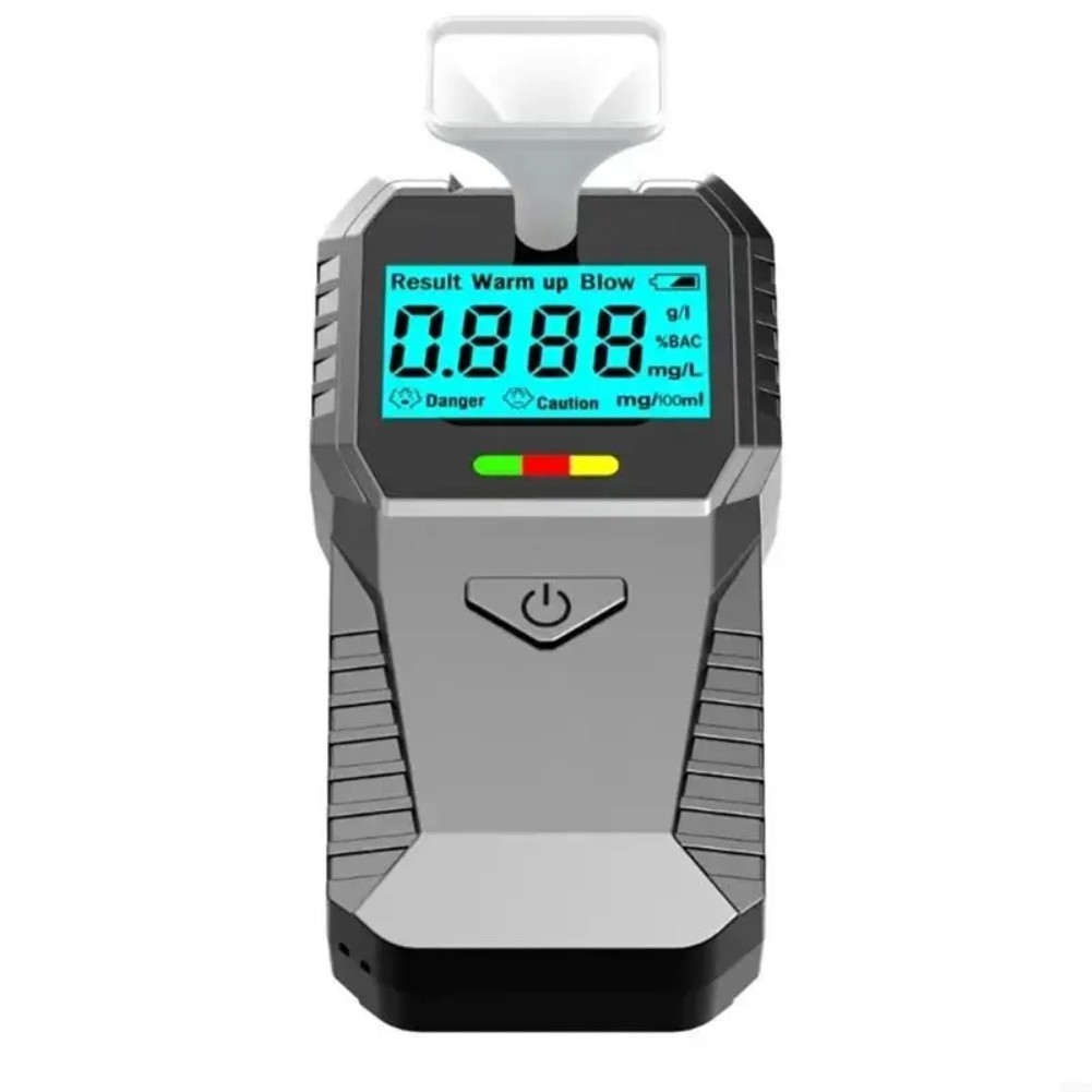 PORTABLE DIGITAL LED Breathalyzer Accurate Alcohol Tester with Fast ...