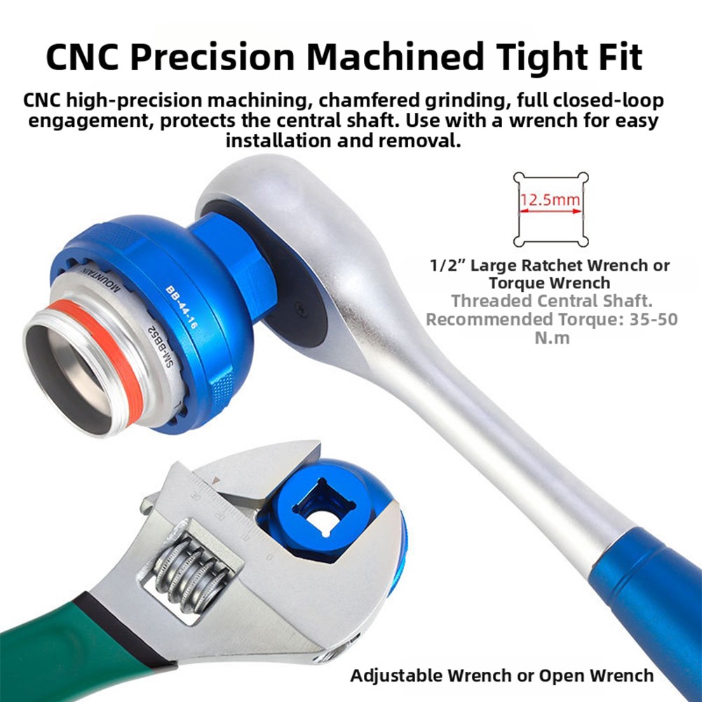THREADED BOTTOM BRACKET Disassembly Tool for Mountain Bike Integrated ...