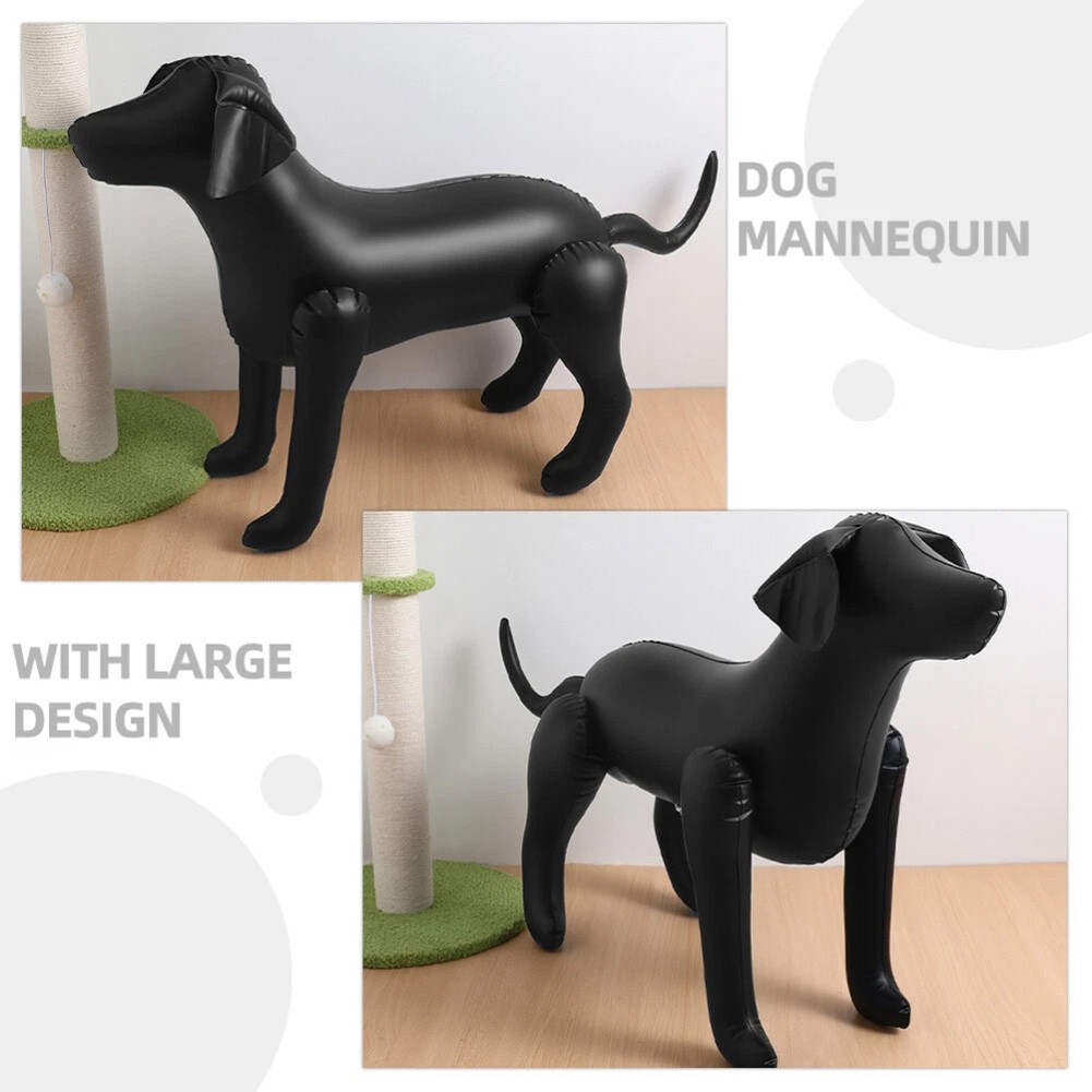 INFLATABLE DOG MODEL PVC Mannequin for Pet For Clothing Display and ...