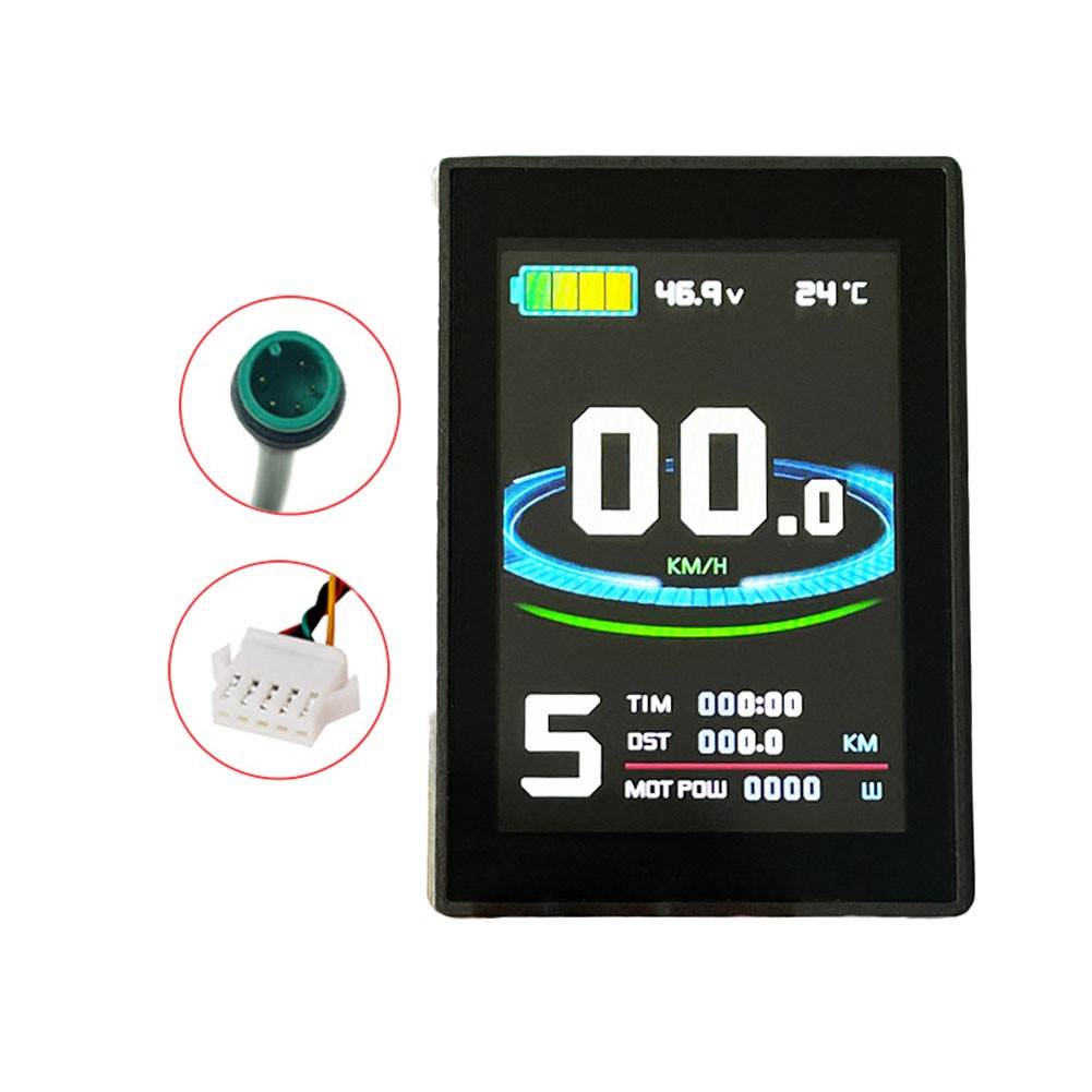 ELECTRIC BIKE LCD Display Panel for KT LCD8SU with Long Connector Cord 24V 48V $114.46 - PicClick AU