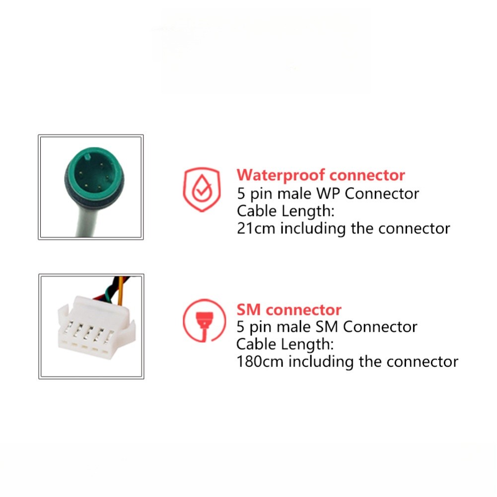 ELECTRIC BIKE LCD Display Panel for KT LCD8SU with Long Connector Cord 24V 48V $114.46 - PicClick AU