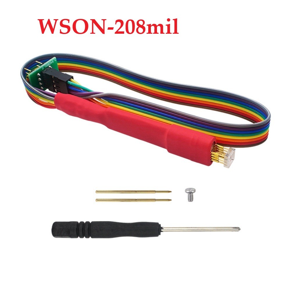 SPRING PIN PROGRAMMING Probe for SOP8 For WSON VSON 6x5 and 8x6mm Chips ...