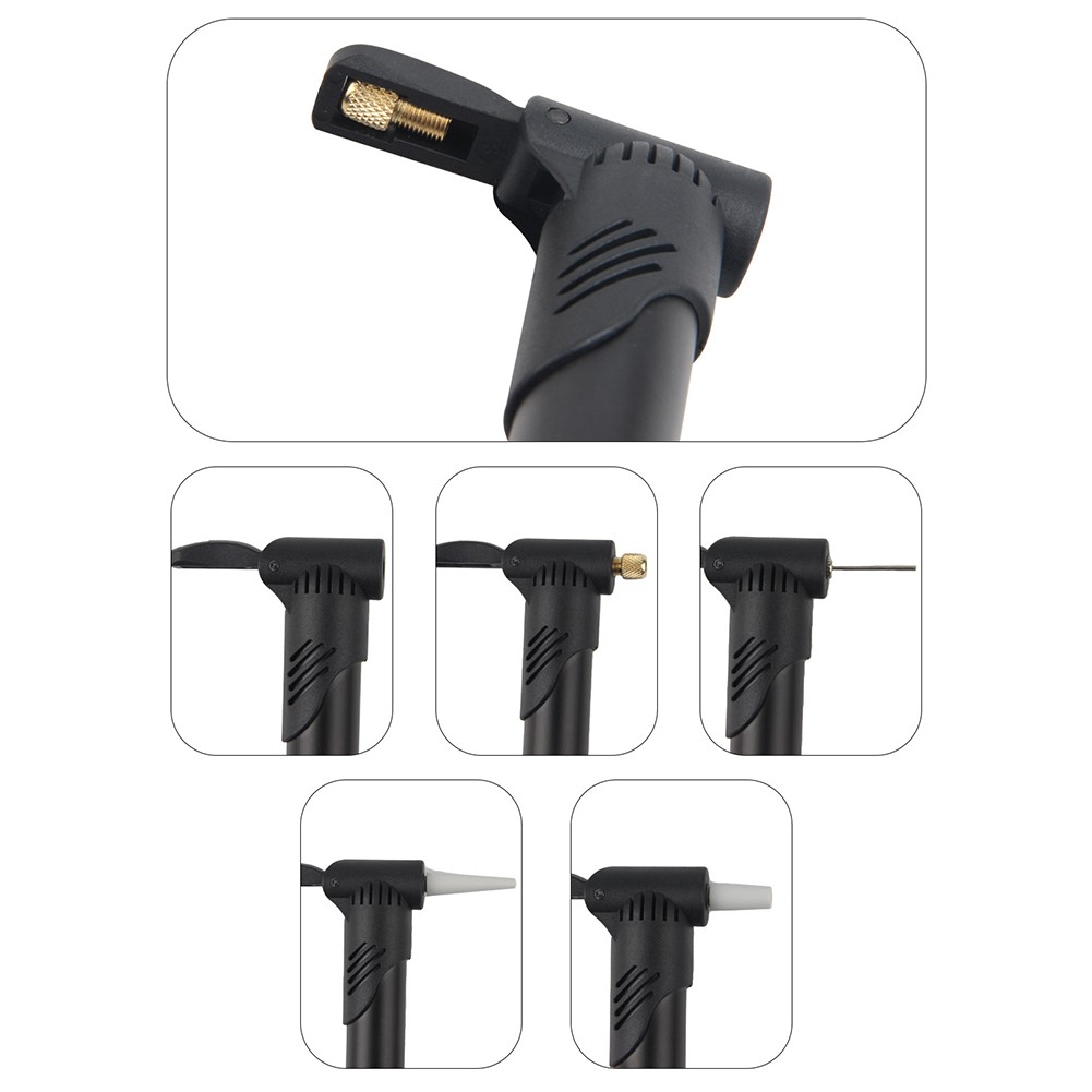 COMPACT HAND PUMP for Bike Tires with Bracket Fits For PV For SV Valve ...