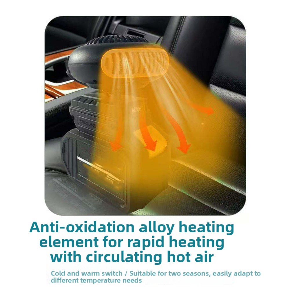 Portable USB Car Heater for Fast Heat and Sturdy Anti-Tip Design in Car ...