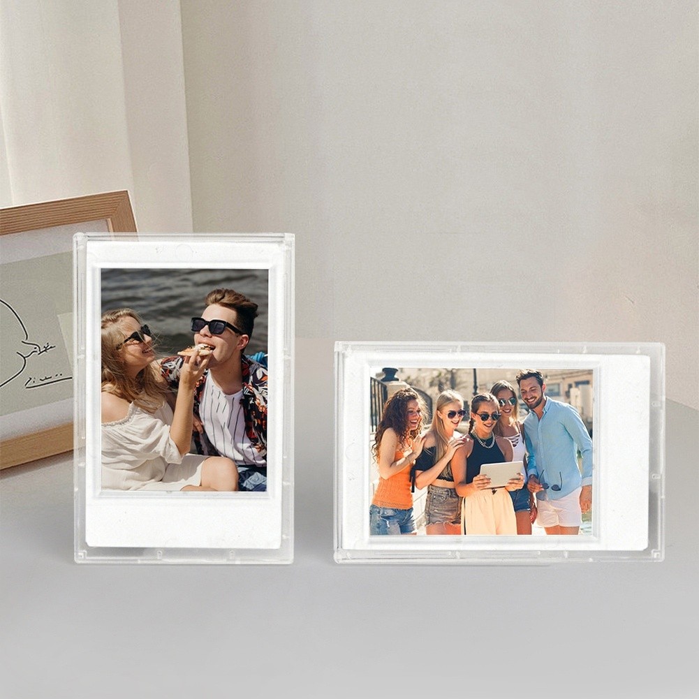 Set of 9 Colorful For Mini Picture Frames for 3 Inch Photos Desktop Use ...