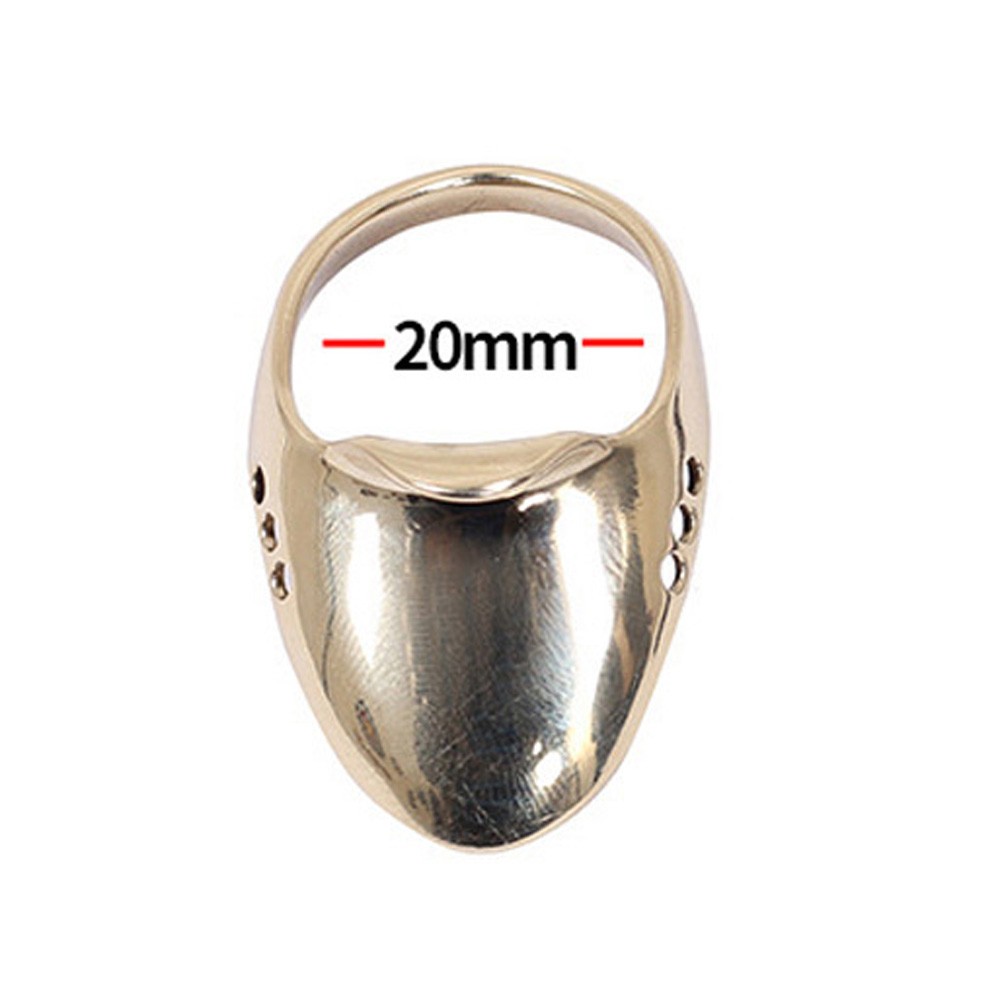 BOW FINGER RING Thumb Protector in Copper for Eastern Traditional Bows ...