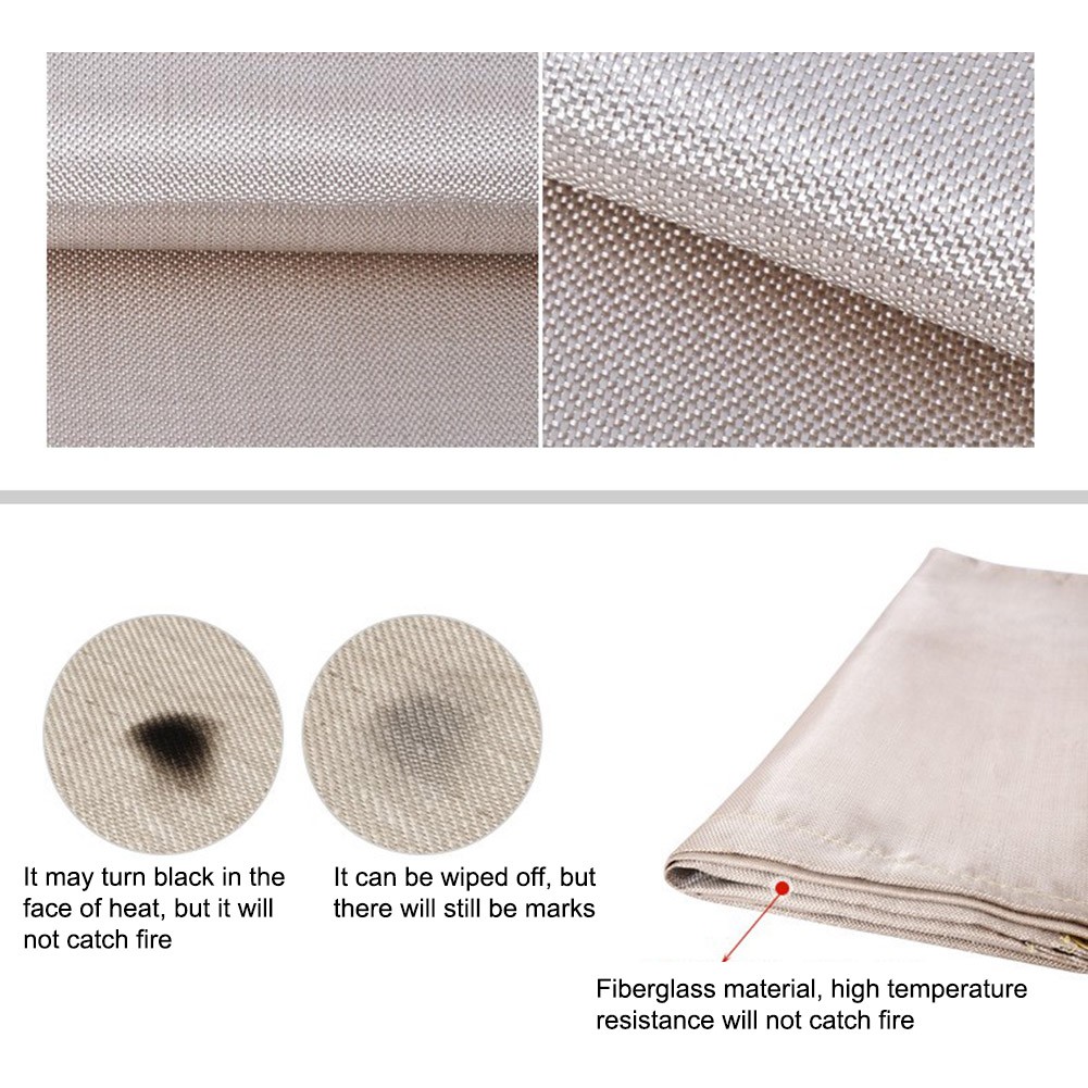 OUTDOOR FOLDABLE HEAT Insulation Pad Fire Resistant for Grills and ...