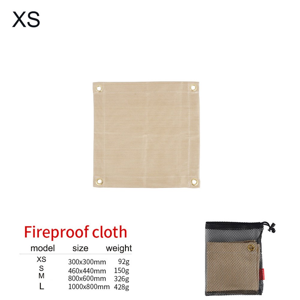 OUTDOOR FOLDABLE HEAT Insulation Pad Fire Resistant for Grills and ...