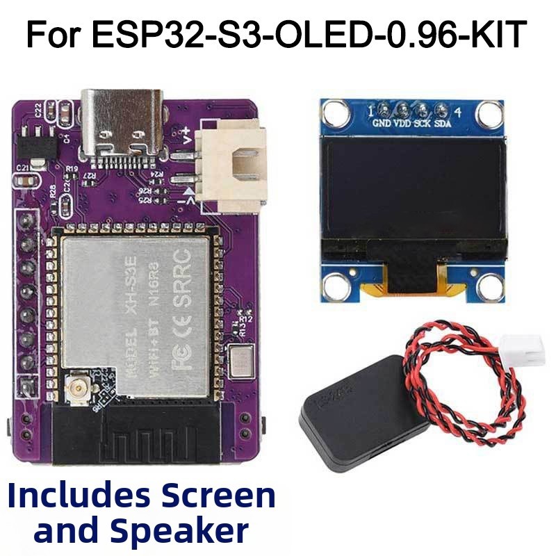 FOR ESP32 S3 Dual Core AI Voice Development Board with For OLED Screen ...