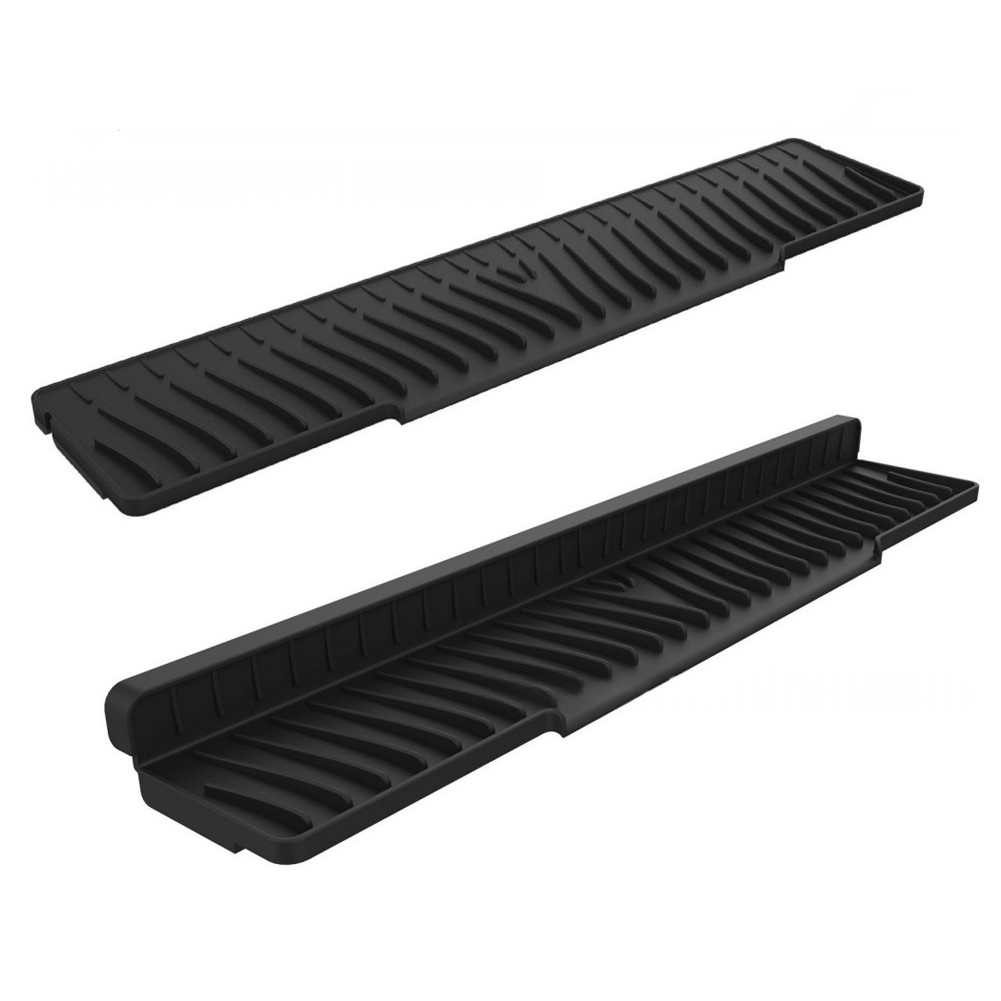 FOLDABLE FOR KITCHEN Faucet Mat with Snap Lock and Adjustable Hole ...