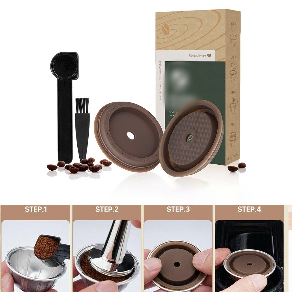 COFFEE FILTER CAPSULE Pods Cap Lids Baking Tools Coffee Household ...