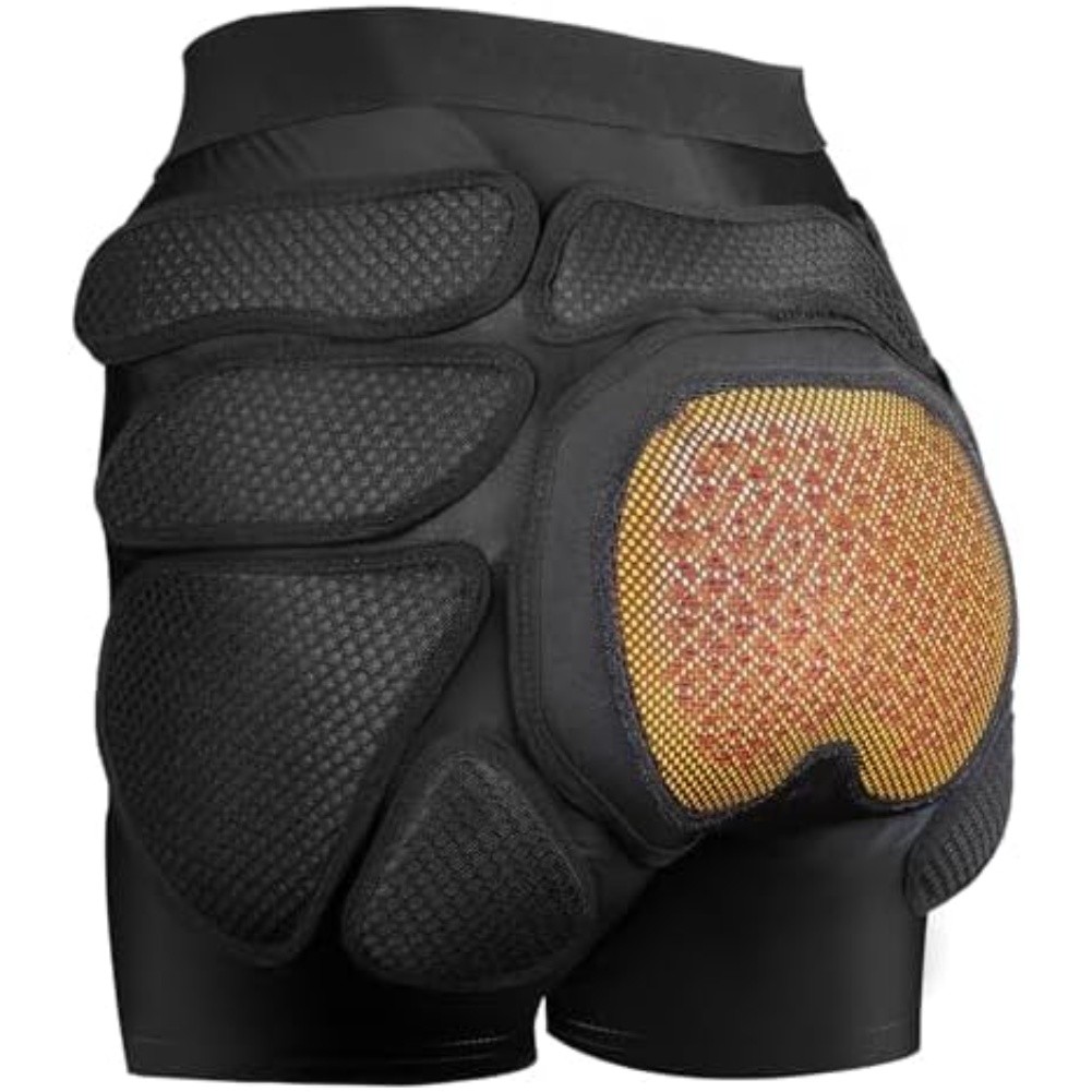 SKI HIP ARMOR Tailbone Protection Thigh Shock Absorption Discreet ...