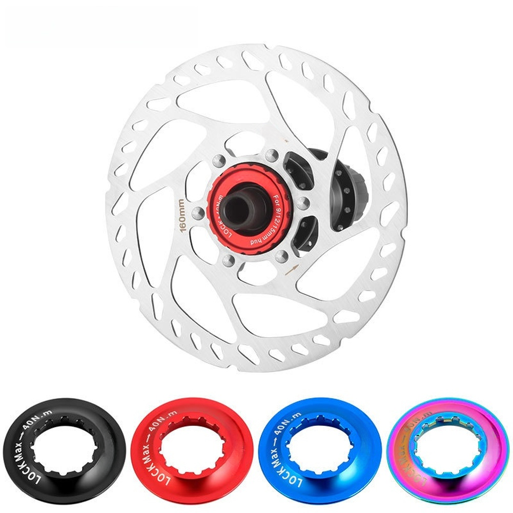 SIX BOLT DISC Brake Adapter for Mountain Road Bikes Center Lock ...