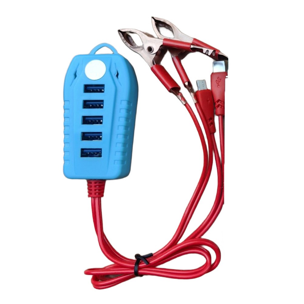 MULTI USB PORT Power Adapter for Car Battery Charging 5 Ports for ...