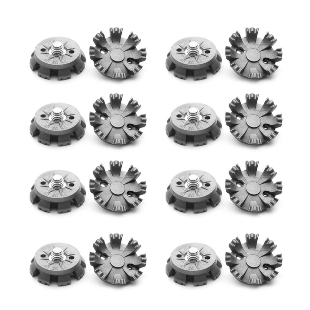 16PCS GOLF SPIKE Kit Rubber Cleats for Metal Thread Screw Golf Shoes 8 ...