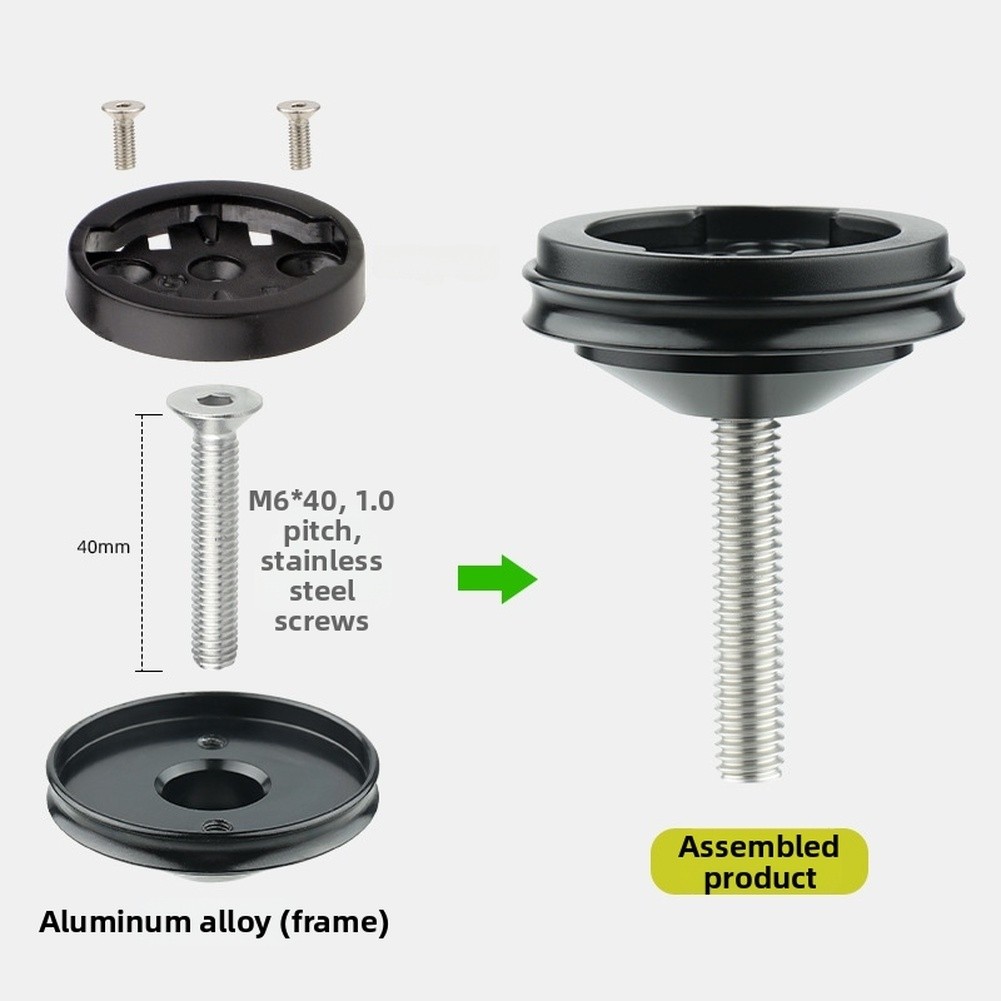 FOR BIKE COMPUTERS Bike Computer Mount Stem Cap Adapter Nylon ...