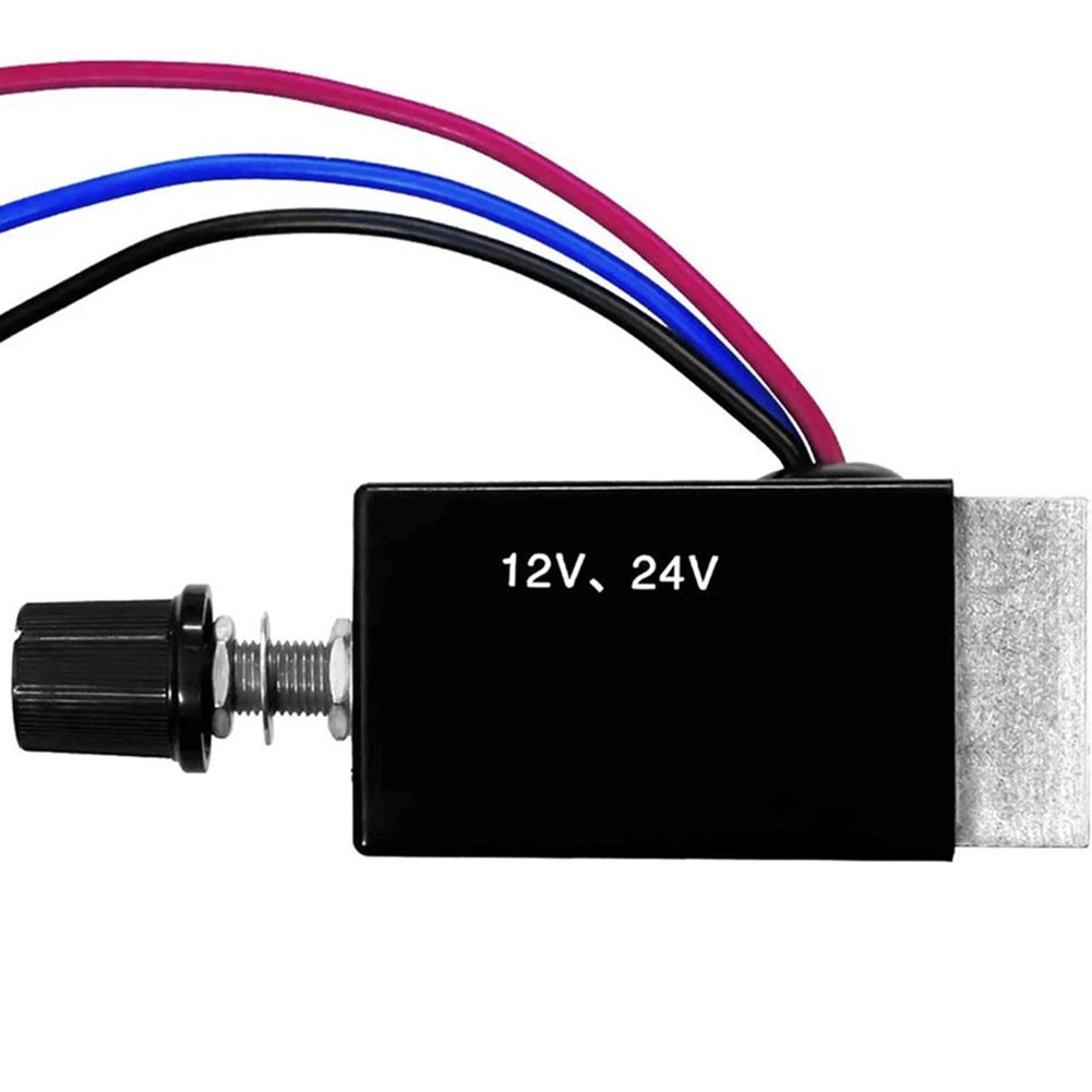 DC MOTOR CONTROLLER 12V/24V Compatible Clear Wiring Guide Plastic ...