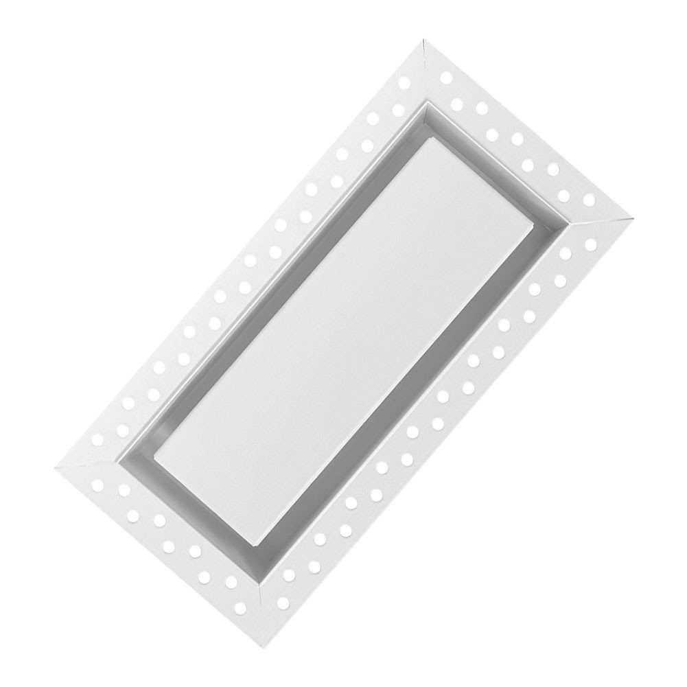 FLUSH WALL VENT Aluminum Alloy Construction Perimeter Flange For ...