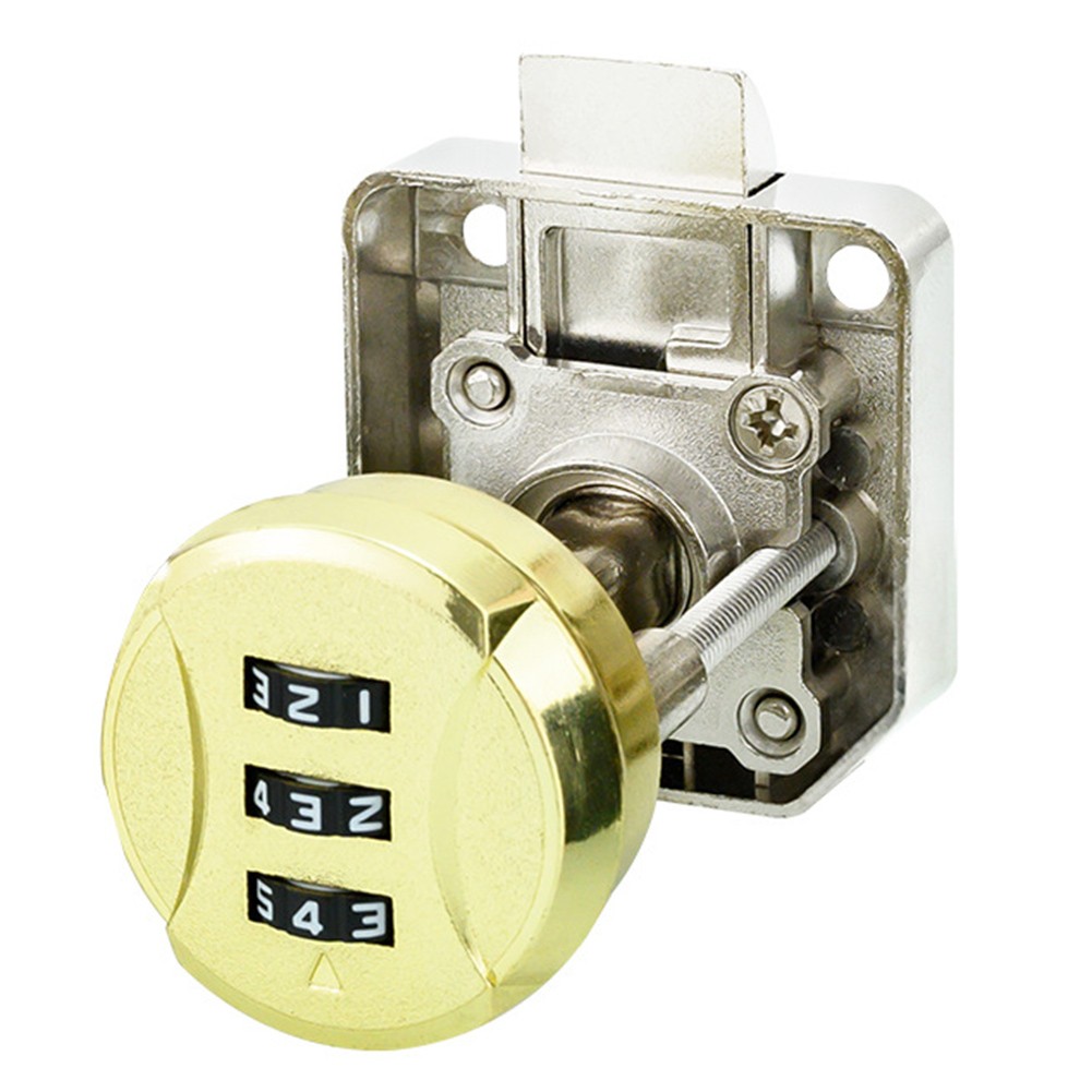 INSTALLATION HARDWARE INCLUDED Home Storage Drawer Lock Keyless Access ...