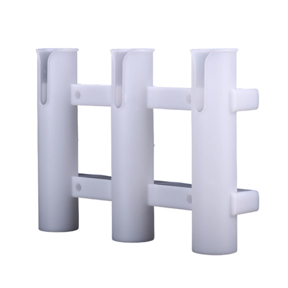 ABS MOUNT BRACKET Triple Tube Rod Holder for Boats 25cm Compact and ...
