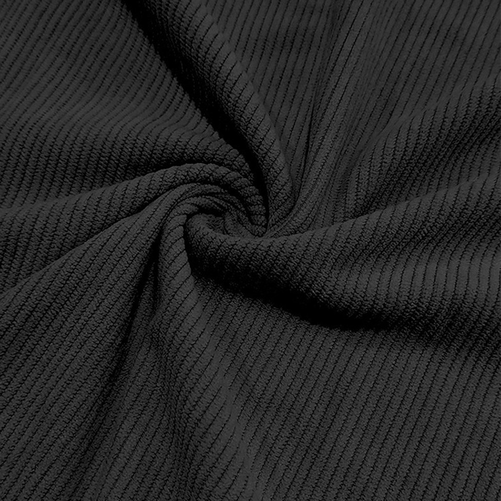 Mens Velvet Solid Color Long Sleeve Shirt Modern Style for Daily ...