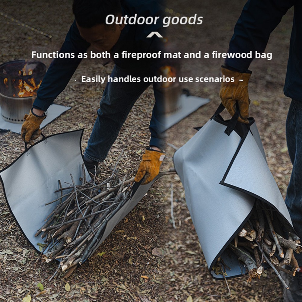 Tapis Portable pour BBQ Tapis Ignifuge BBQ Tapis de Sol Ignifuge ...