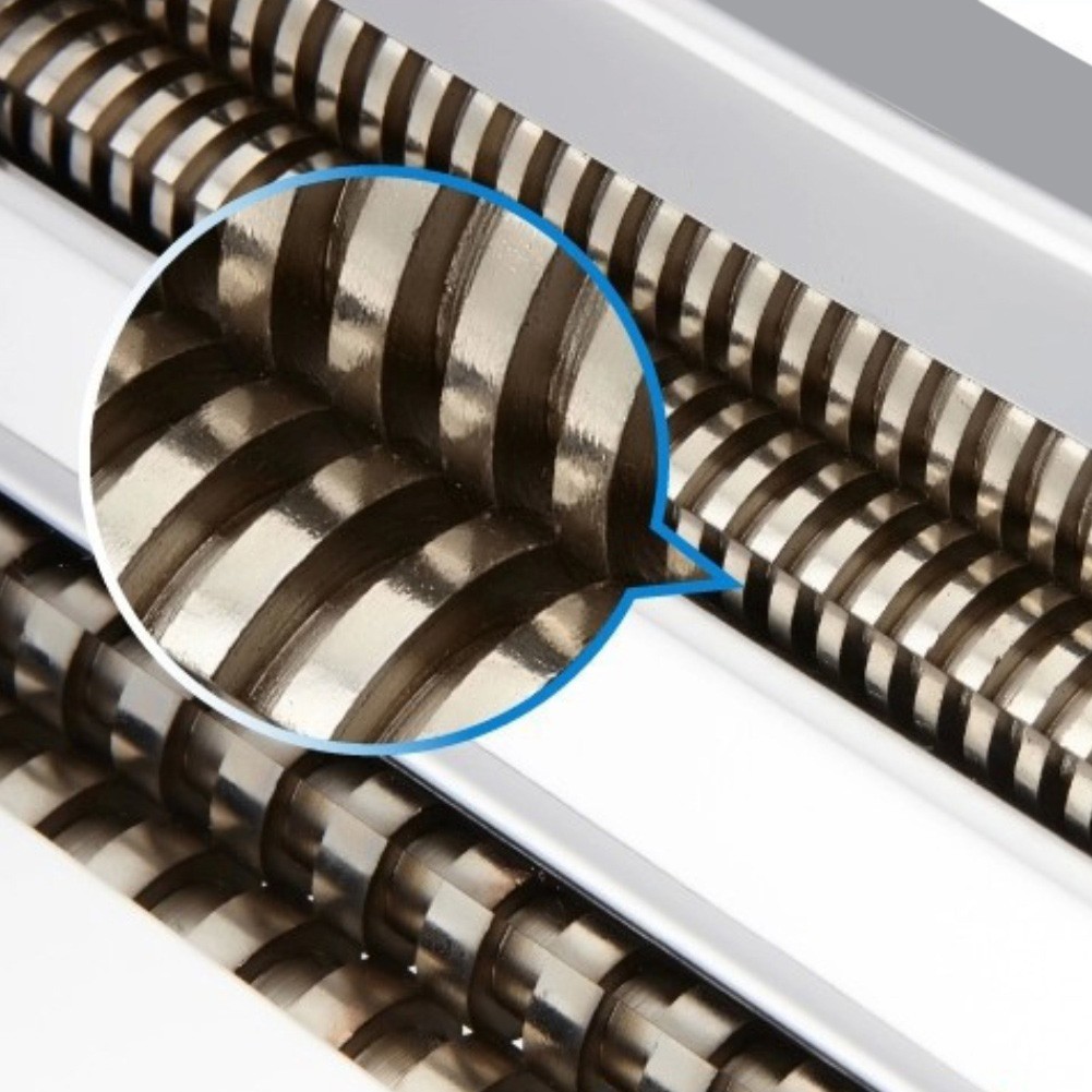 NOODLE ROLLER MANUAL Pasta Machine 201 Stainless Steel Hand Crank ...