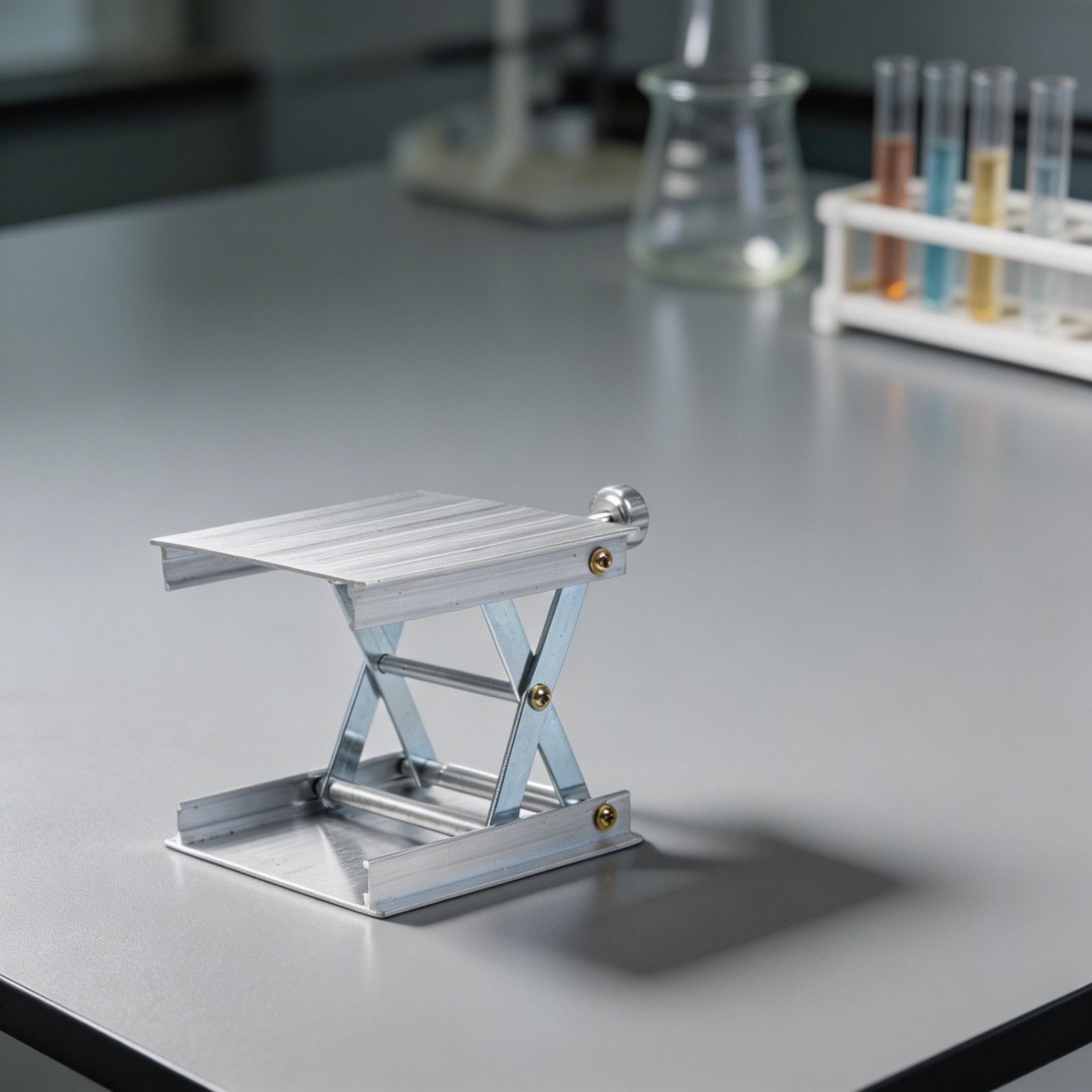 Mini-Lab Lift Lifting Platform Lab Stand Rack,Scissor Jack-Bench Lifter ...