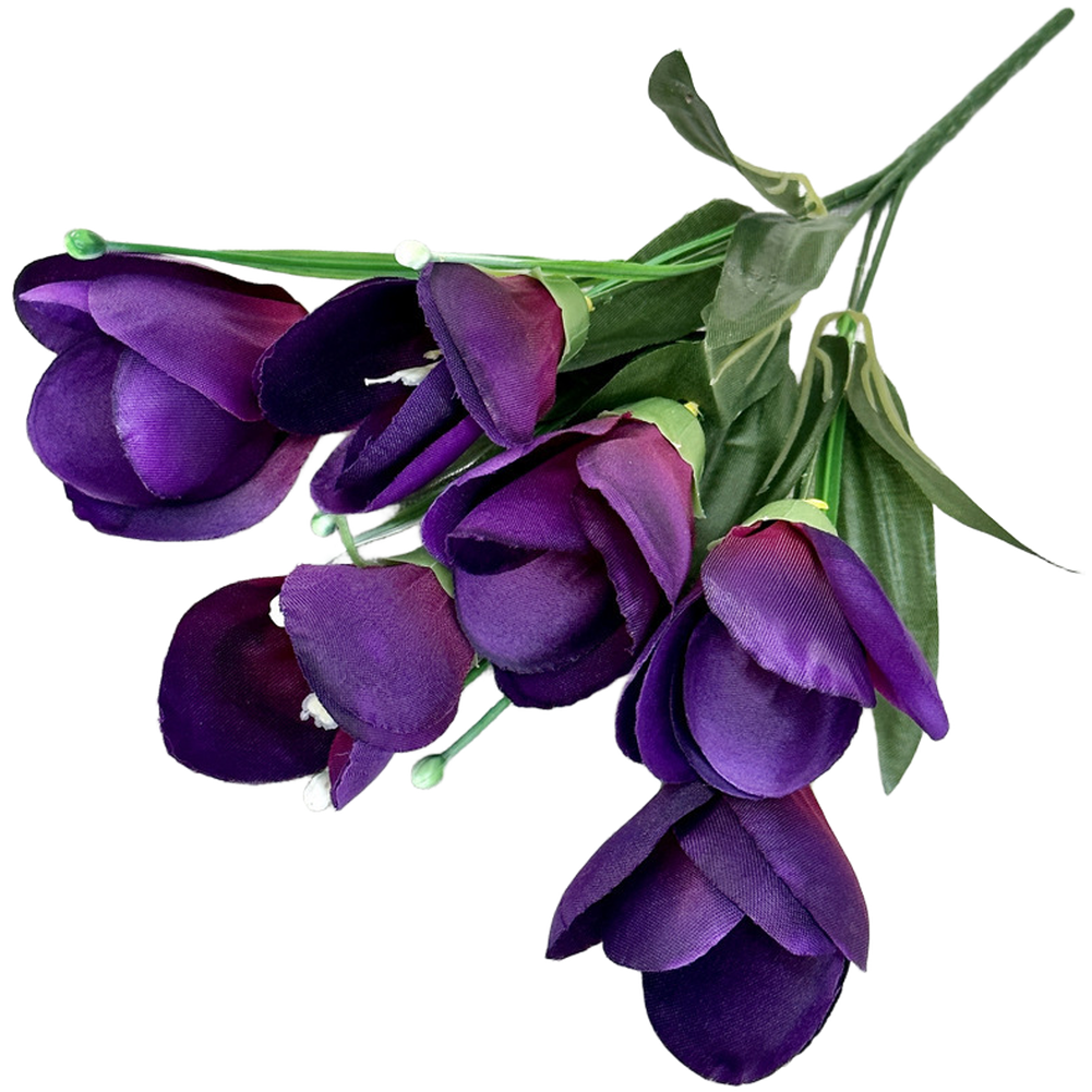Tulip Plastic Flowers for Wedding Reception Home Living Room Office ...