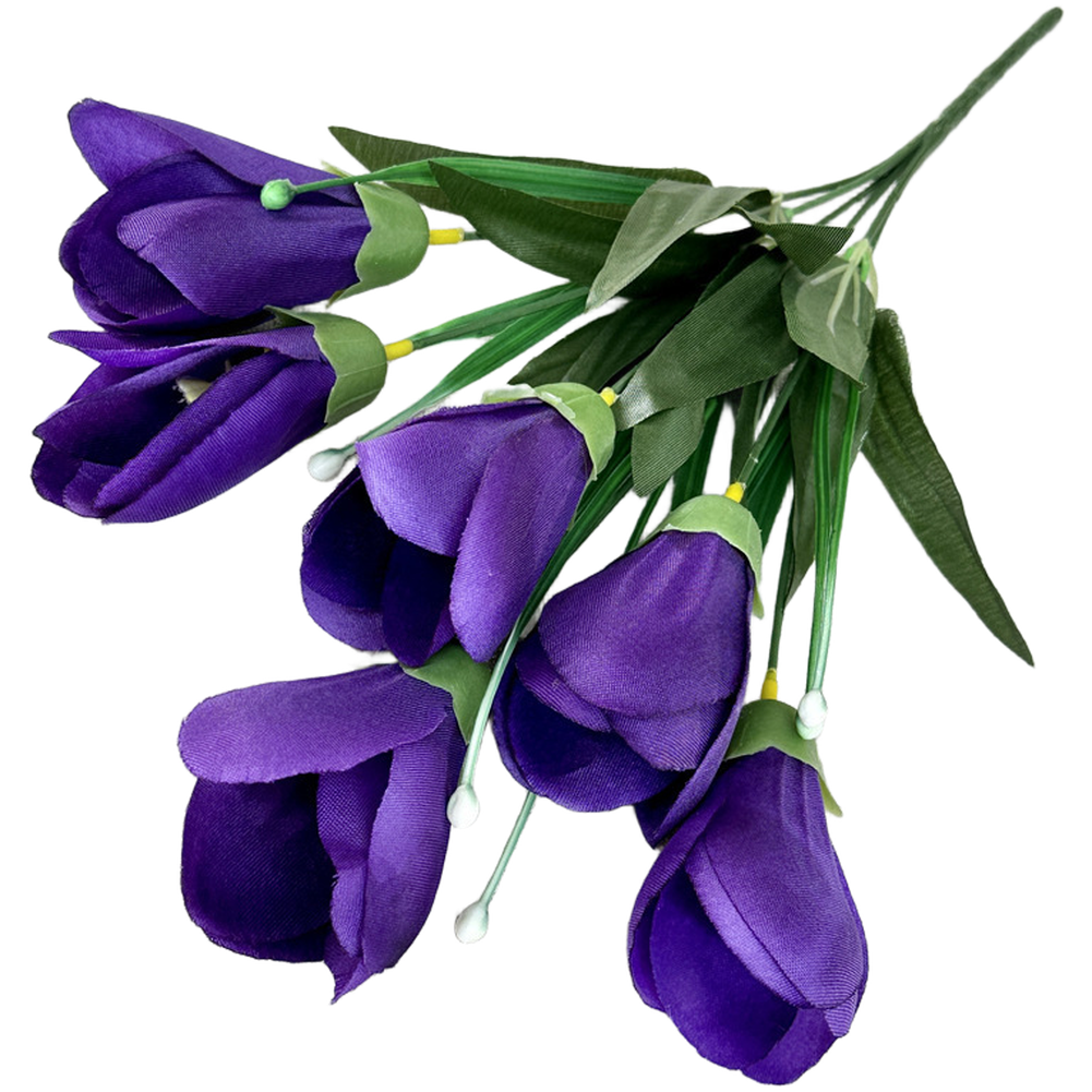 Tulip Plastic Flowers for Wedding Reception Home Living Room Office ...