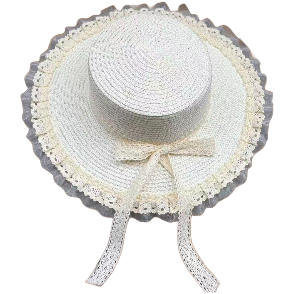 For Spring To Fall Womens Straw Hat For Holiday Trips Stylish Large ...